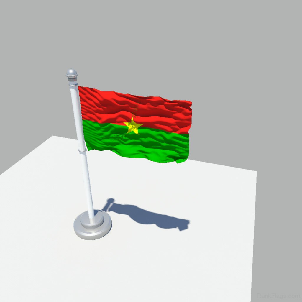 Burkina Faso Flag - RankFlags.com – Collection of Flags