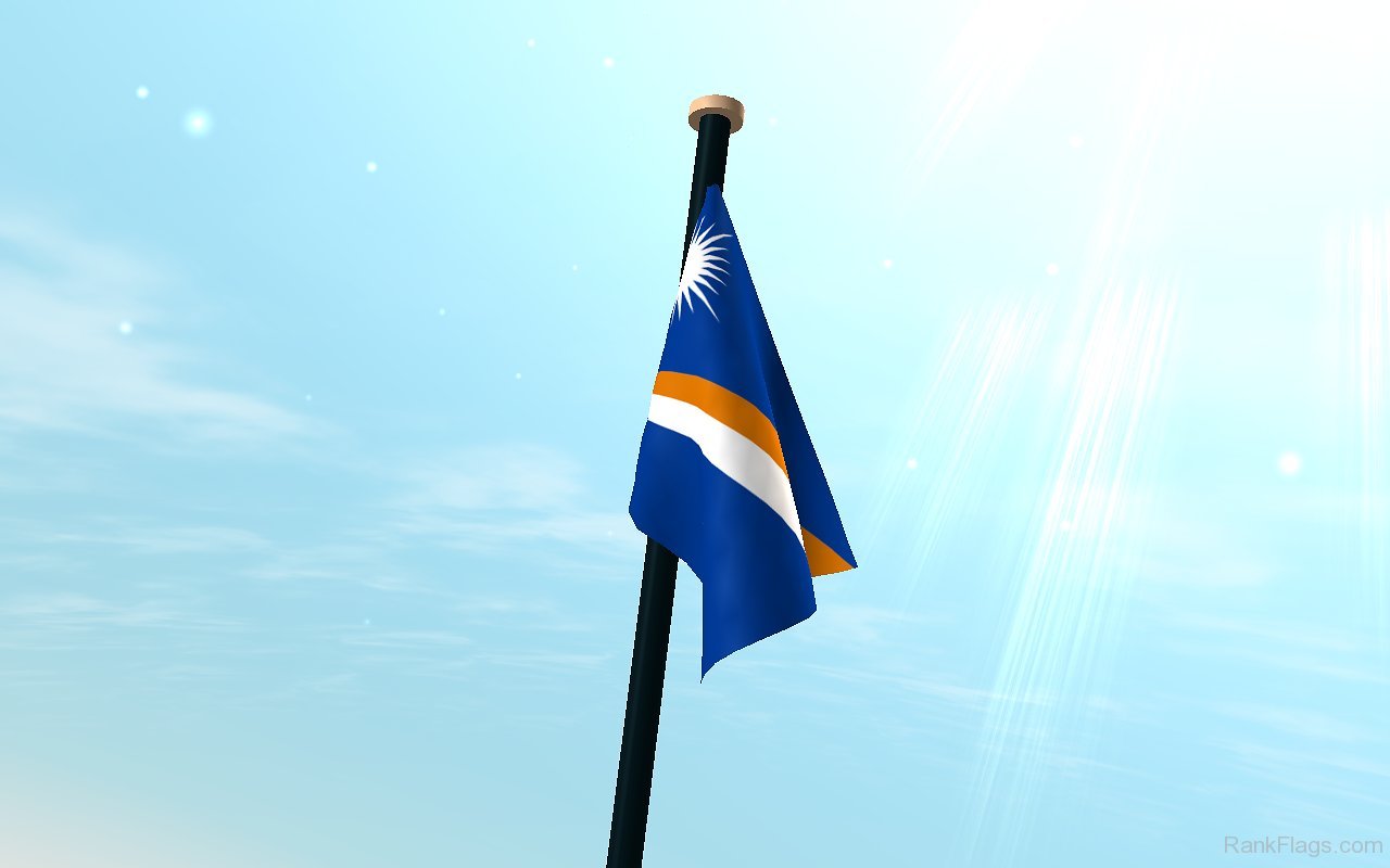 National Flag Of Marshall Islands - RankFlags.com – Collection of Flags