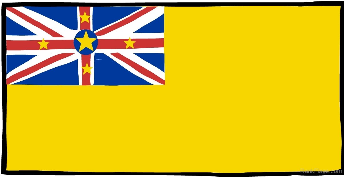 National Flag Of Niue - RankFlags.com – Collection of Flags