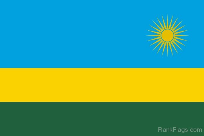 Rwanda National Flag - RankFlags.com – Collection of Flags
