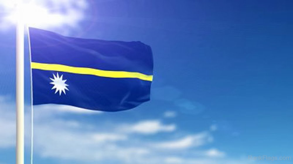 National Flag Of Nauru - RankFlags.com – Collection of Flags