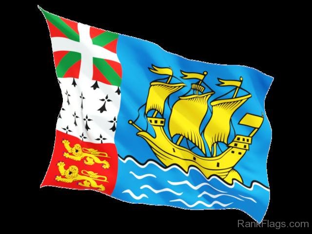 National Flag Of Saint Pierre and Miquelon - RankFlags.com – Collection ...