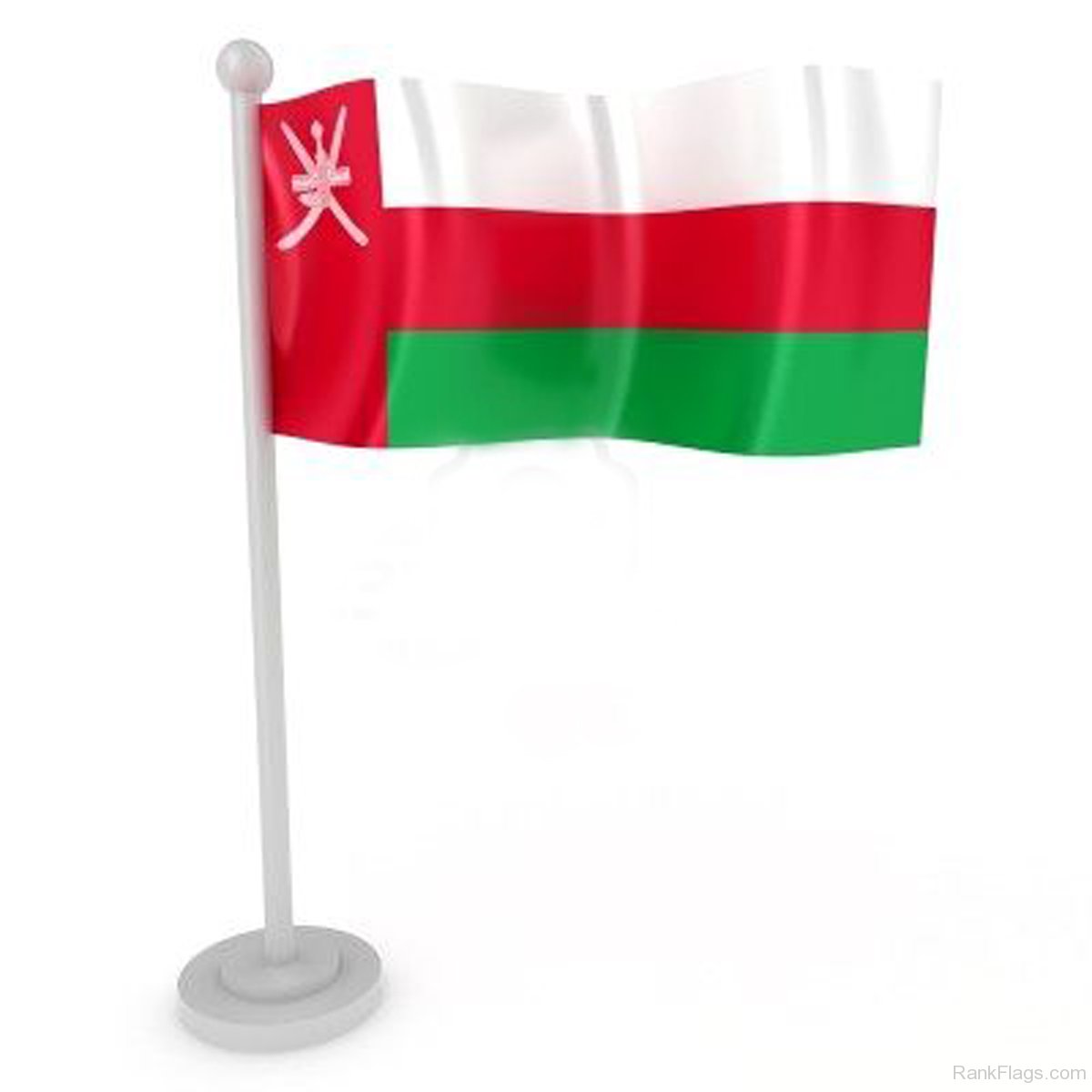 National Flag Of Oman - RankFlags.com – Collection of Flags