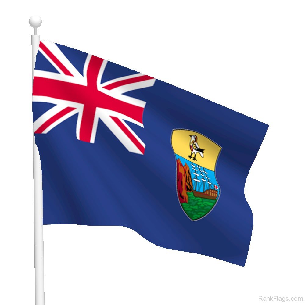 National Flag Of Saint Helena - RankFlags.com – Collection of Flags