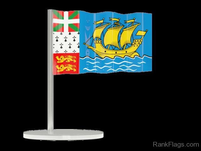 National Flag Of Saint Pierre and Miquelon - RankFlags.com – Collection ...