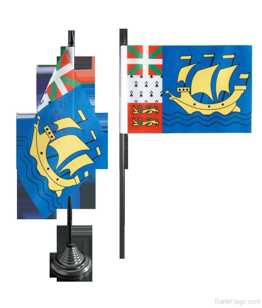 National Flag Of Saint Pierre and Miquelon - RankFlags.com – Collection ...