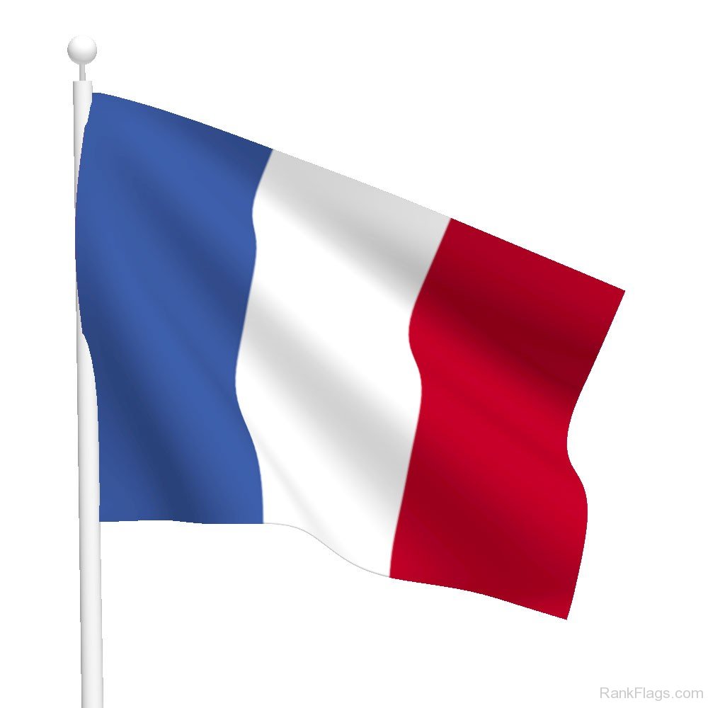 National Flag Of France - RankFlags.com – Collection of Flags