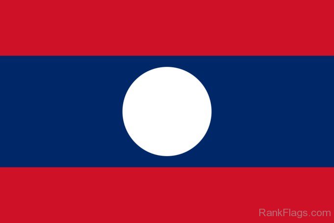 National Flag Of Laos - RankFlags.com – Collection of Flags