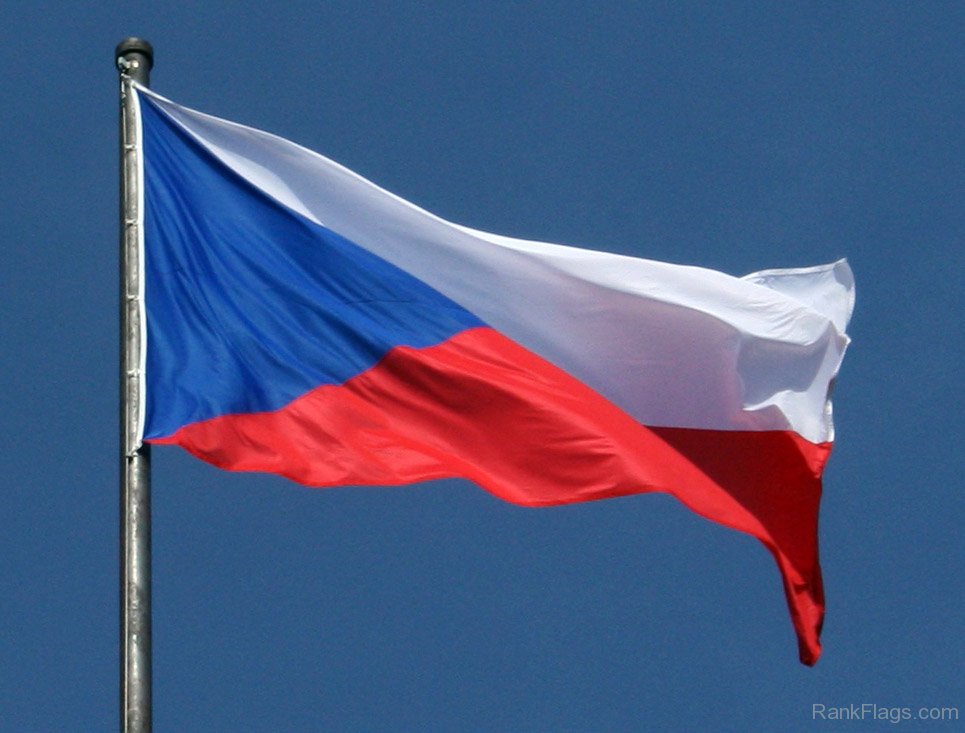 National Flag Of Czech Republic - RankFlags.com – Collection of Flags
