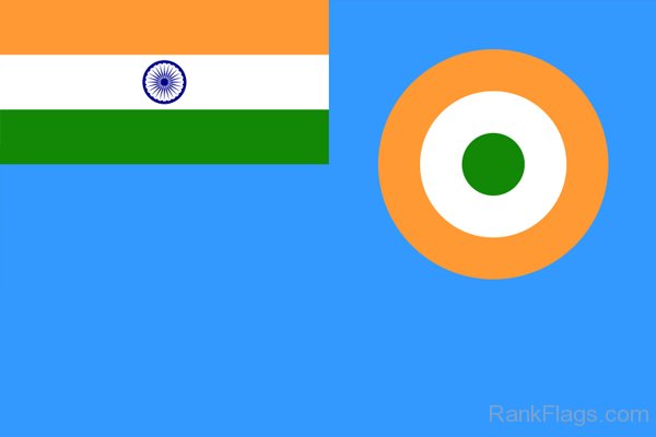 Air Force Flag Of India - RankFlags.com – Collection of Flags