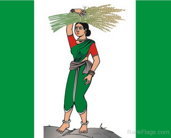 Flag Of Janata Dal (Secular) - RankFlags.com – Collection of Flags