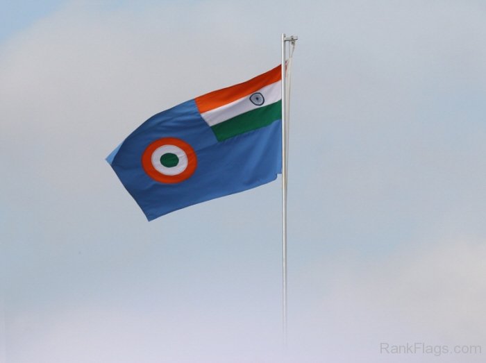 Air Force Flag Of India - RankFlags.com – Collection of Flags