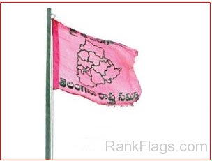 Telangana Rashtra Samithi Flag - RankFlags.com – Collection of Flags