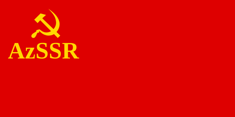 Flag Of Azerbaijan SSR -1937-1940 - RankFlags.com – Collection of Flags