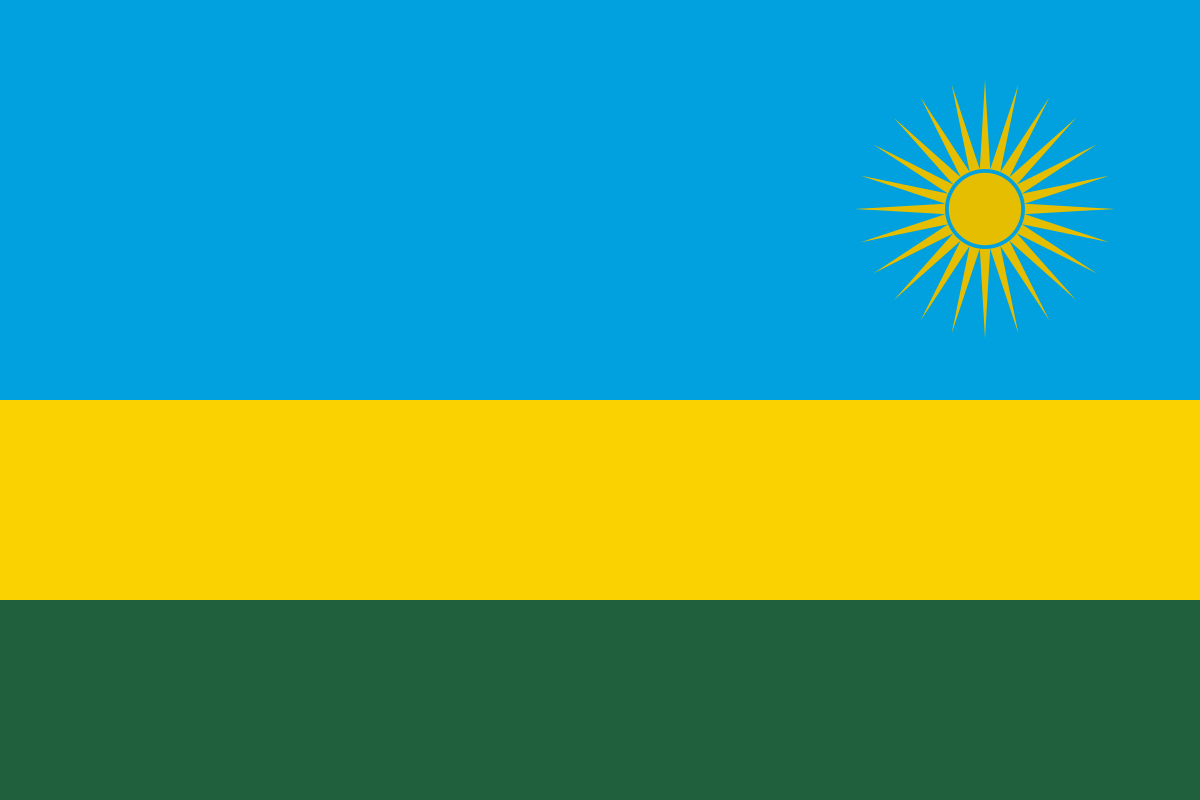 Flag Of Rwanda -2001 - RankFlags.com – Collection of Flags