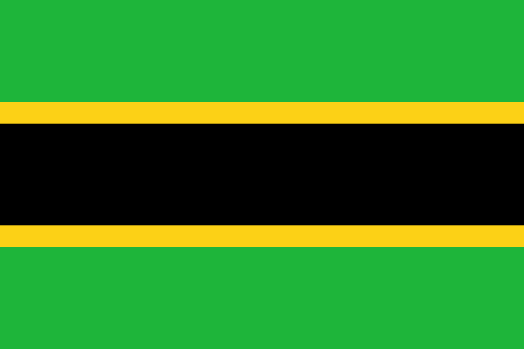 Flag Of Tanzania -1961 - RankFlags.com – Collection of Flags
