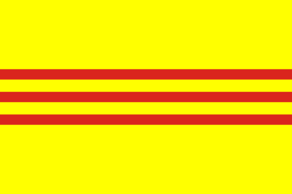 Flag Of Vietnam -1890 - RankFlags.com – Collection of Flags