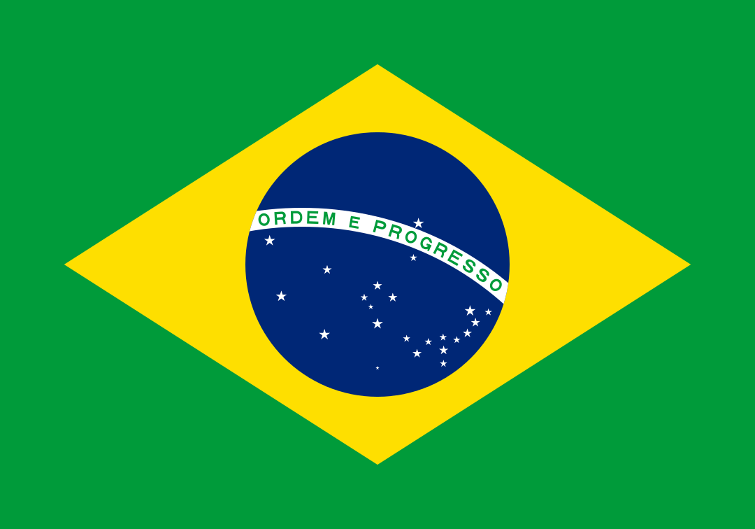 Flag Of Brazil -1968 - RankFlags.com – Collection of Flags