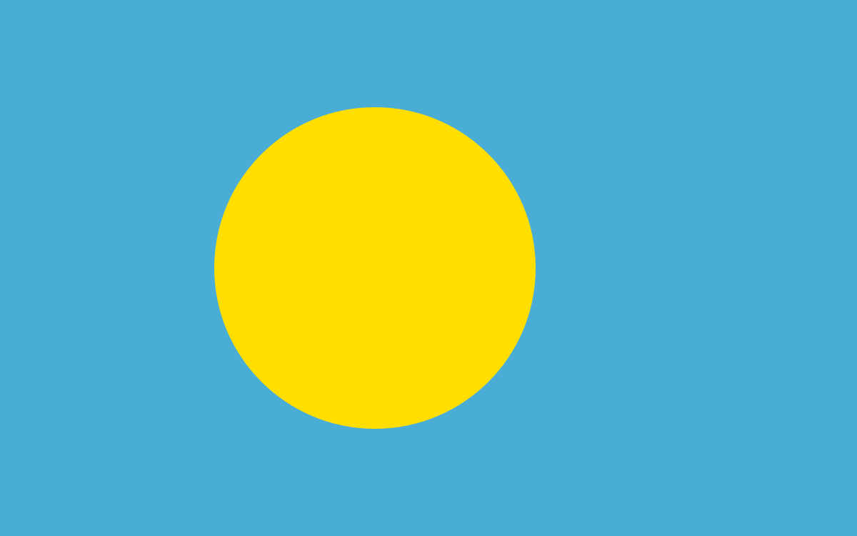 Flag Of Palau -1981 - RankFlags.com – Collection of Flags