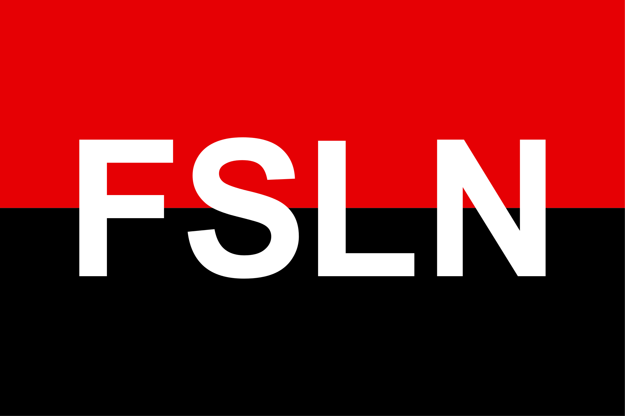 Flag Of The FSLN - RankFlags.com – Collection of Flags
